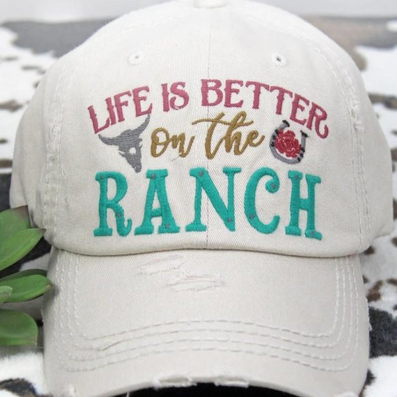 KBETHOS | Accessories | Kbethos Distressed Life Is Better On The Ranch ...